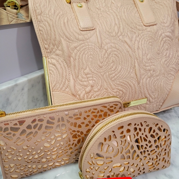 Ivanka Trump | Bags | All 3 Set Rose Gold Ivanka Trump Purses | Poshmark